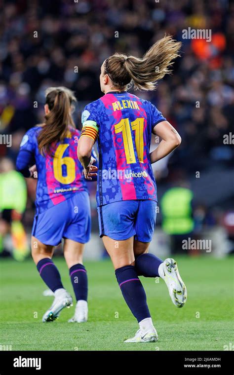 Barcelona Mar Alexia Putellas In Action During The Uefa Women S Champions League Match