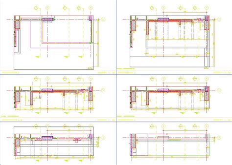 Beam And Column Details In Autocad Dwg File