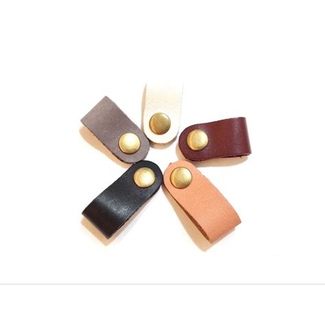 鑫晶（現貨）皮革diy工具 真皮革集線器 捲線器 固線器 真皮收線器 繞線器 理線器 束線器 收納小物 皮革材料包 蝦皮購物