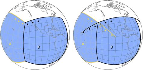 C8 Cubed‐sphere Grid With A Three‐cell Halo Left “kinked” Grid Download Scientific Diagram