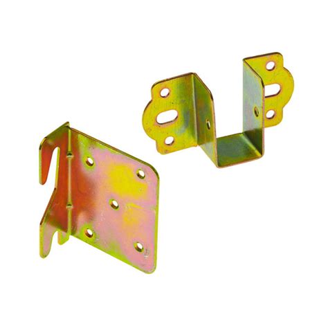 colorized galvanized customized metal bed corner bracket from china