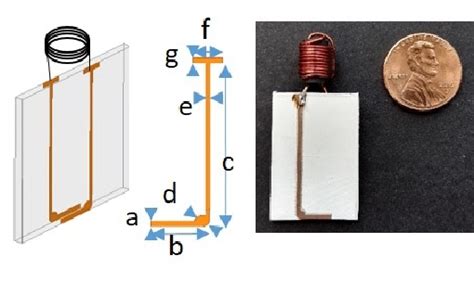 Schematic Of The Lc Tank Along With The Fabricated Sensor Probe Download Scientific Diagram