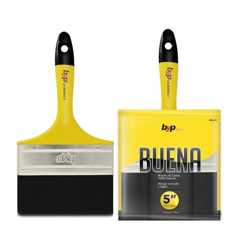 Caja Con 12 Brochas La Buena 5″ Tienda Qtp Europea