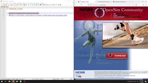 Opensim 44 Install Windows Move Arm Via Trajectory And Excitation
