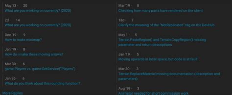 Forum Wide Missing Of Content Forum Help Developer Forum Roblox