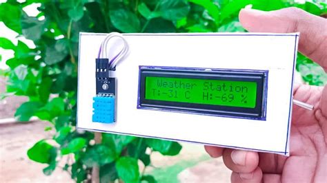 Weather Station Using Arduino And Dht11