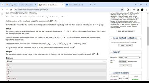 Solving Codeforces Problem 1946b Maximum Sum Explained Step By Step