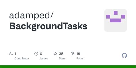 Github Adampedbackgroundtasks