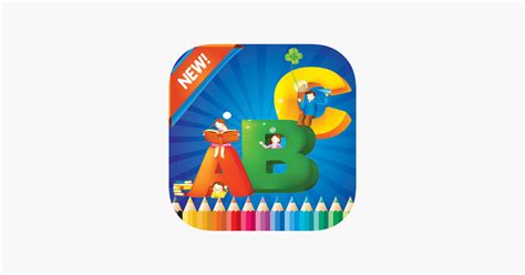 ‎app Store에서 제공하는 기술을 배우기위한 무료 그리기 및 색칠 페이지 게임 어린이 나이 1 10 스페인어 알파벳 위에 대한 Abc의 색칠 공부