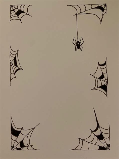 Simple Cobweb Drawing