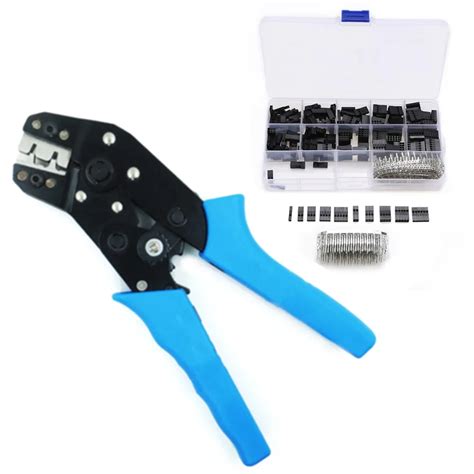 Sn01bm Terminal Crimping Plier Tool 610pcs Female Wire Jumper Housing
