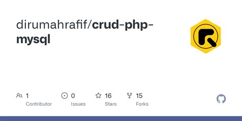 Github Dirumahrafifcrud Php Mysql