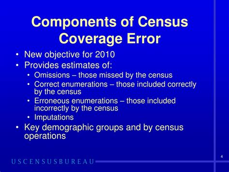 Ppt 2010 Census Coverage Measurement State Data Center Conference