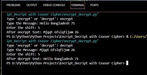 Encrypt And Decrypt Text Project Using Caesar Cipher Algorithm Sajeeb Sarker Posted On The