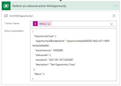 perform bound unbound action with entitytype parameters in p