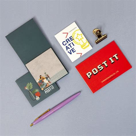 기업 홍보용 판촉물 추천 큐브형 측면 전사 포스트잇 제작 아이돌