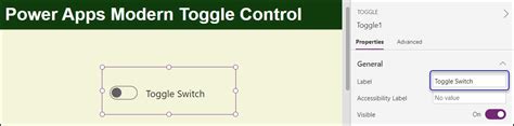 Power Apps Modern Toggle Control How To Use