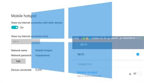 How To Turn On Internal Mobile Hotspot In Windows 10 And Share Internet