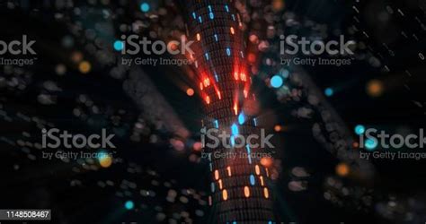 Hacking Red And Blue Digital Binary Code Matrix 01 Background Hacker Dark Web Matrix Digital