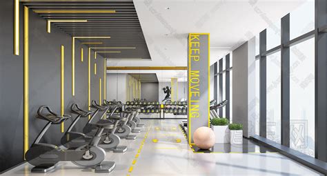 现代健身房 Sketchup模型 Sketchup模型库 建e室内设计网
