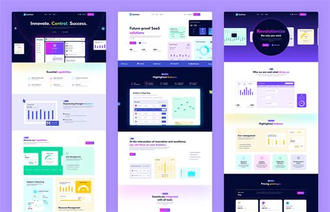 SaaS Business Website Template