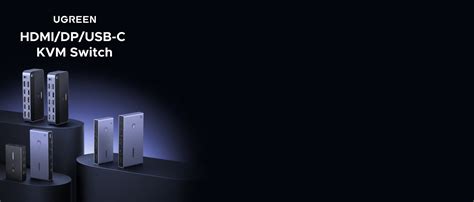 Ugreen Kvm Switch Share 4 Usb Ports Usb And Hdmi Switch For 2 Computers For