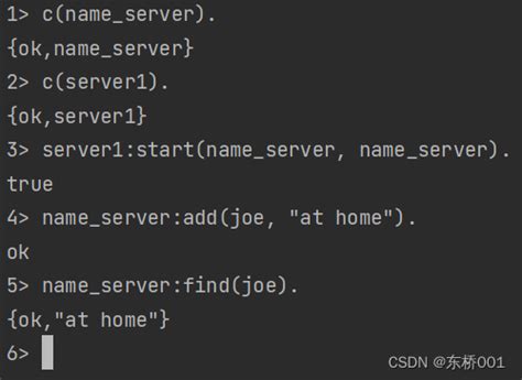 erlang otp学习 第一天：基本的服务器 otp服务器搭建 csdn博客