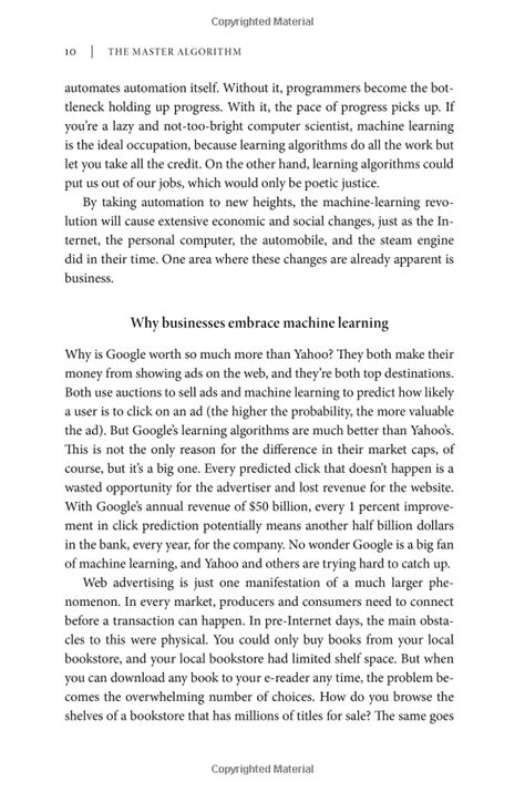 The Master Algorithm PDF Reds