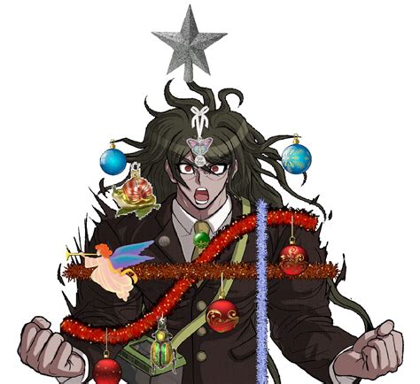 Gonta As A Christmas Tree Rdanganronpa