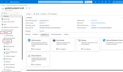 How To Update A Virtual Network In Microsoft Azure Coder Legion