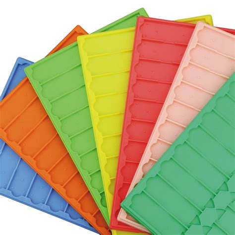 Plastic Tray For Microscope Slide 20 Places Prepared Drying Tray Slides