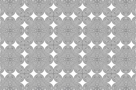 Premium Vector Decorative Geometric Seamless Pattern Background