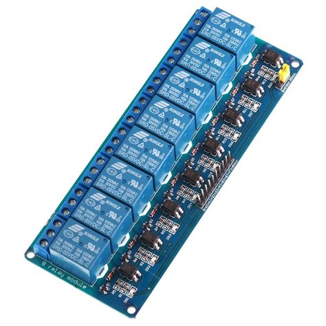 Moduł Przekaźników Przekaźnik 8 Kanałów 5v Arduino 12322017405