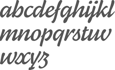 Myfonts Connected Scripts