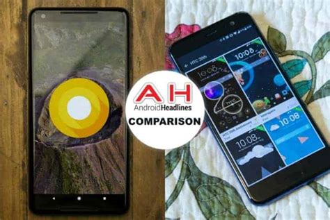 Phone Comparisons Google Pixel XL Vs HTC U