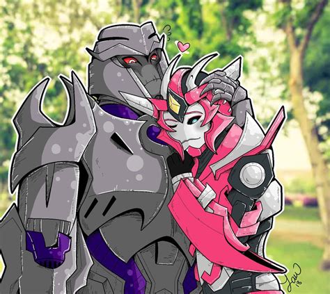 Megatron And Elita One Commission Transformers Amino