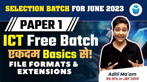 Ugc Net 2023 Paper1 Ict Pyqs To Score 80 Information And