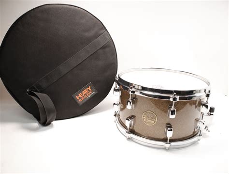 Ddrum Dios 7×13″ Gold Sparkle Snare Drum Maple Shell Acoustic Planet