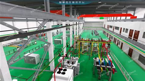 佛山数字孪生工厂3d模型三维可视化建模三维虚拟仿真交互模型 哔哩哔哩