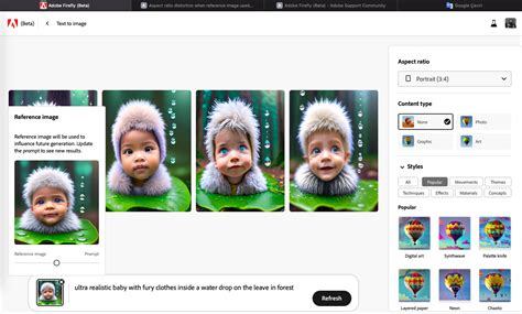 Aspect Ratio Distortion When Reference Image Used Adobe Community