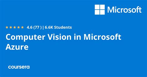 Computer Vision In Microsoft Azure Coursera