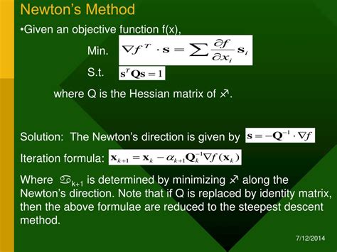 PPT Newtons Method PowerPoint Presentation Free Download ID