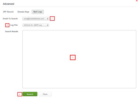 Using The Advanced Email Settings Wcp Domain Control Panel Hostek