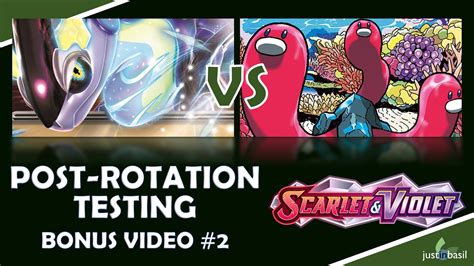 Post Rotation Testing Bonus 2 Miraidon Ex Vs Wugtrio — Justinbasils Pokémon Tcg Resources