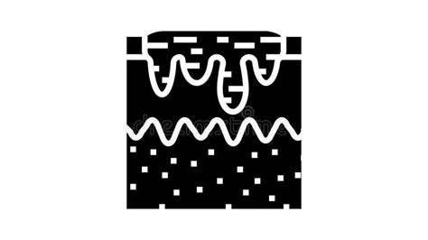 Hyperpigmentation Acne Scar Line Icon Animation Stock Footage Video Of Marks Stretch 262725066