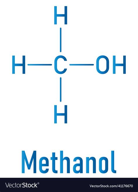 Methanol Skeletal Structure