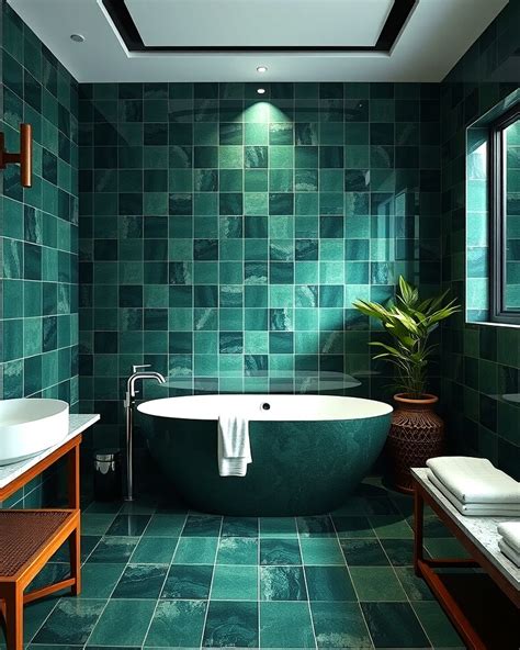 Eco Friendly Bathroom Tile Ideas Green Styles That Transform Spaces