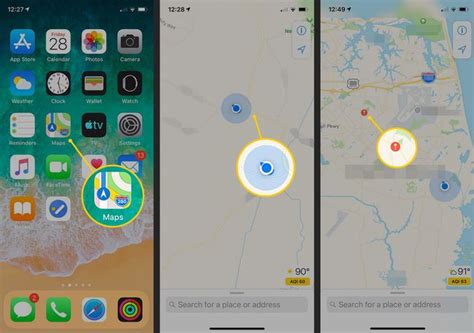 How To Drop A Pin In Apple Maps On Iphone