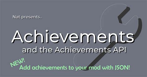 I Have Updated My Achievements Mod Creators Can Now Enjoy Much More