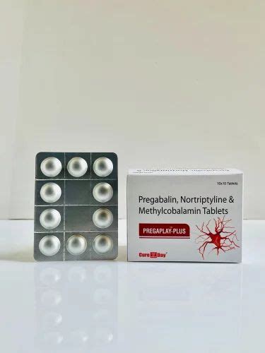 Pregabalin 75mg Nortriptyline 10mg And Methylcobalamin 1500mcg